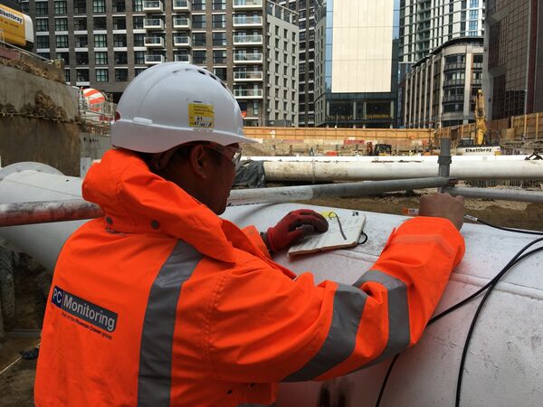 Establishing an accurate primary control network… | Plowman Craven