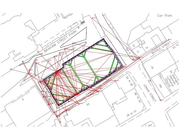 Establishing an accurate primary control network… | Plowman Craven